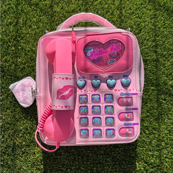 Sugar Thrillz | Bags | Malibu Barbie Purse With Functional Handset Nwt ...